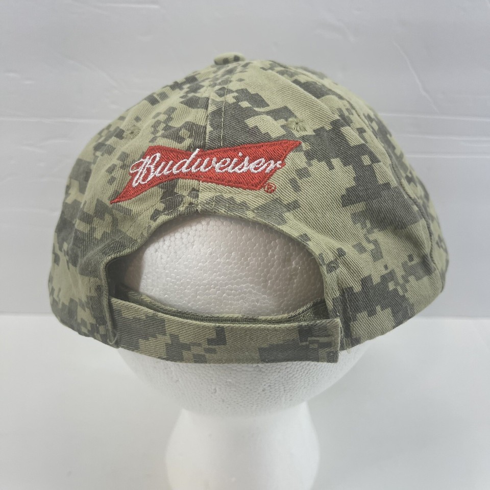 New York Yankees Budweiser Hat Cap Digital Camo Military Appreciation ...