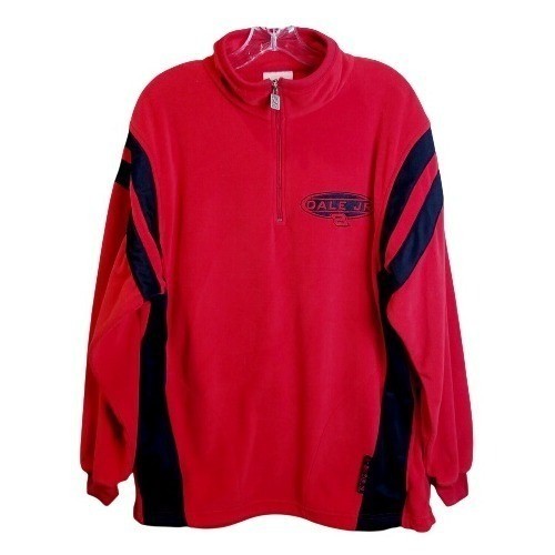 Nascar Dale Earnhardt Jr. #8 Red 1/4 Zip Fleece Pullover MED Chase ...