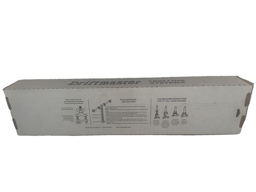 Driftmaster T-250H Rod Holder 18" Tall 4 Rod System T Bar Kit | eBay