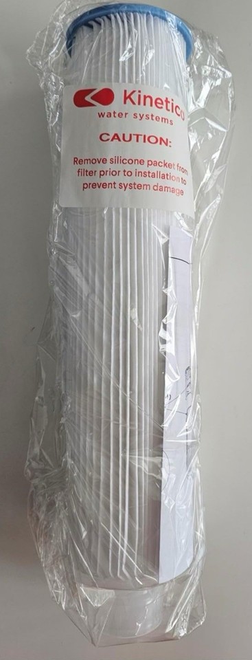 Kinetico, 16 inch, 20 micron Pleated filter (Part No. 11665) For Mach ...