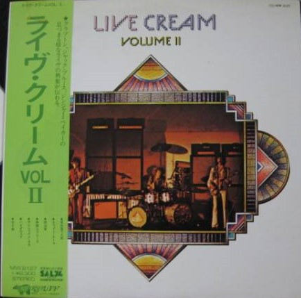 Cream (2) - Live Cream Volume II / VG+ / LP, Album, RE | eBay