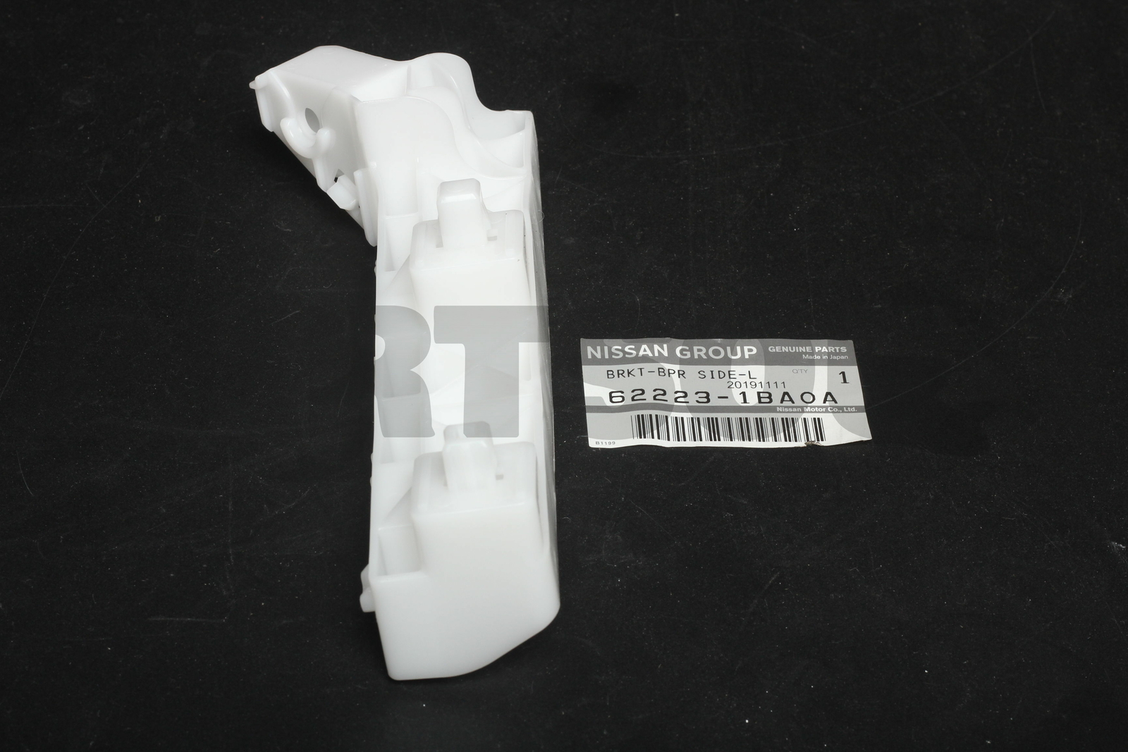 622231BA0A Genuine Nissan BRACKET-FRONT BUMPER SIDE,LH 62223-1BA0A | eBay