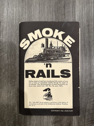 Smoke n Rails Book by John Papp with Poster Insert | eBay