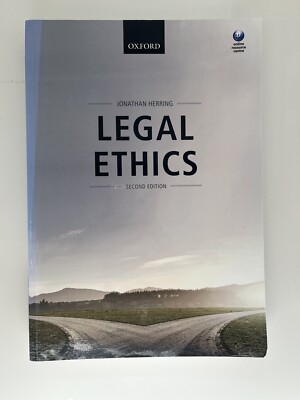 Legal Ethics, Oxford University Press, Second Edition by Jonathan ...