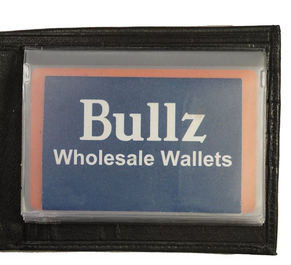 2 Plastic Wallet Insert Replacement Picture Card Holder Trifold 6 Pg | eBay