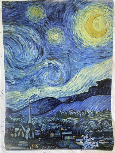 VAN GOGH The Immersive Experience Poster: The Starry Night 16” x 23 ...