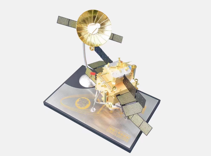 1:26 32CM Chang'e-6 Probe Lunar Rover Diecast Lunar Lander Model ...