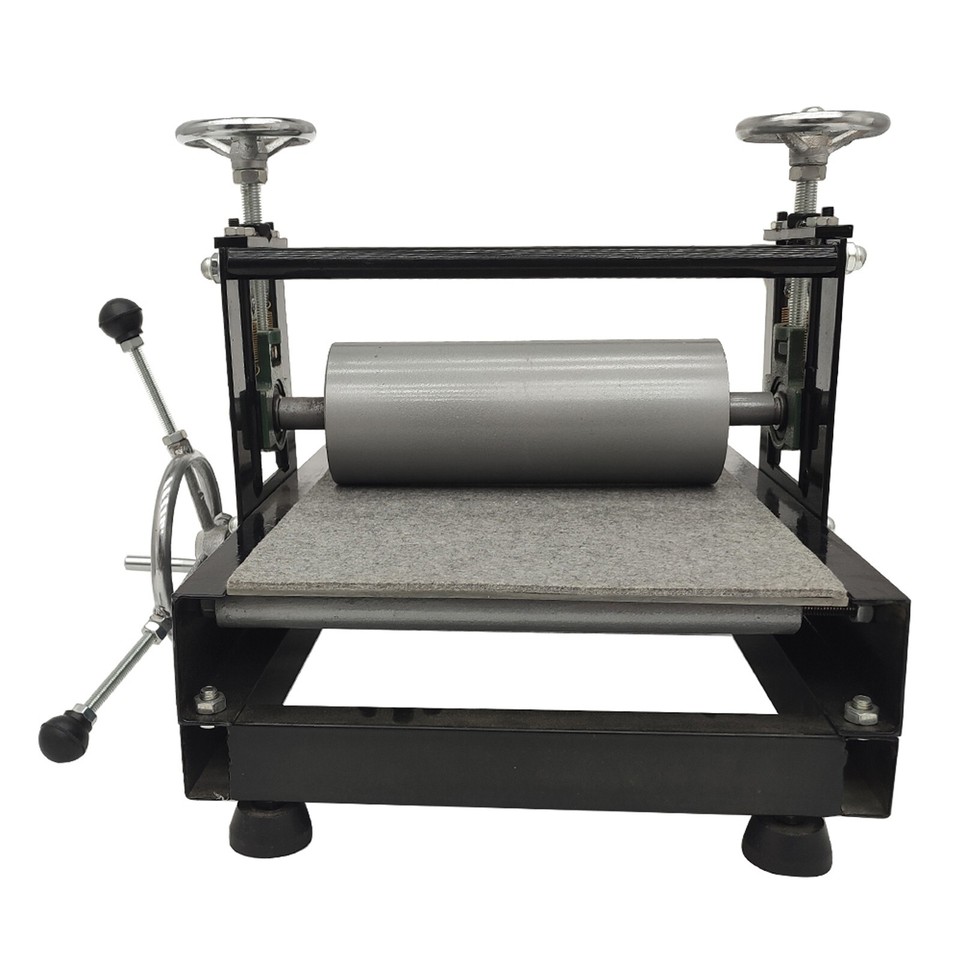 19.7*12.6in Tabletop Printmaking Machine Portable Slab Roller Engraving ...