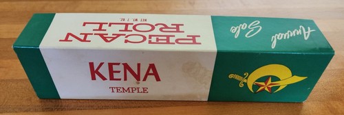 Vintage Pecan Roll Box. KENA Temple. Shriners in Virginia. Benson ...