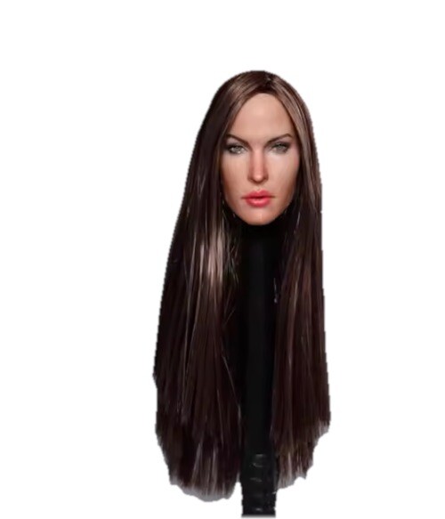 1/6 Megan Female Head Sculpt SUNTAN For 12" Hot Toys PHICEN TBLeague ...
