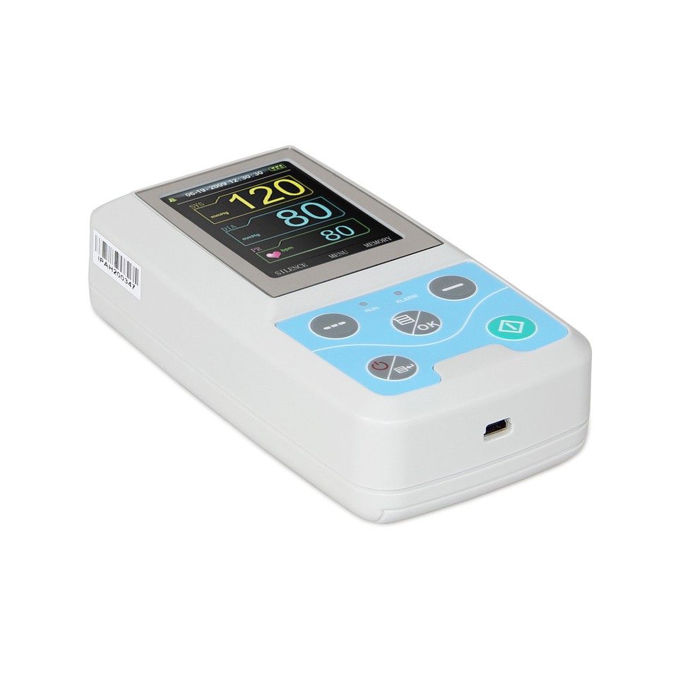 Automatic Handheld Blood Pressure Monitor NIBP Holter ABPM50 24 Hour BP ...