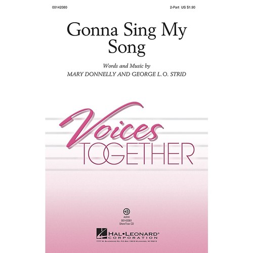 Gonna Sing My Song ShowTrax CD Composed by Mary Donnelly and George L.O ...