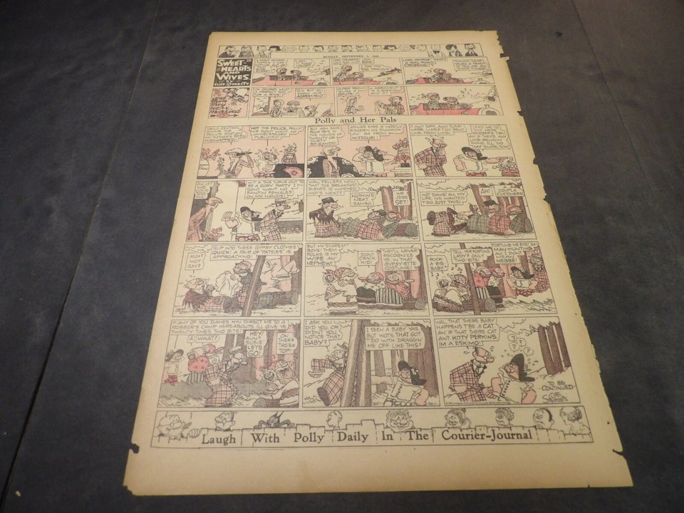 Captain & the Kids by Rudolph Dirks - Sep 8, 1929 - Full-Size Sunday | eBay