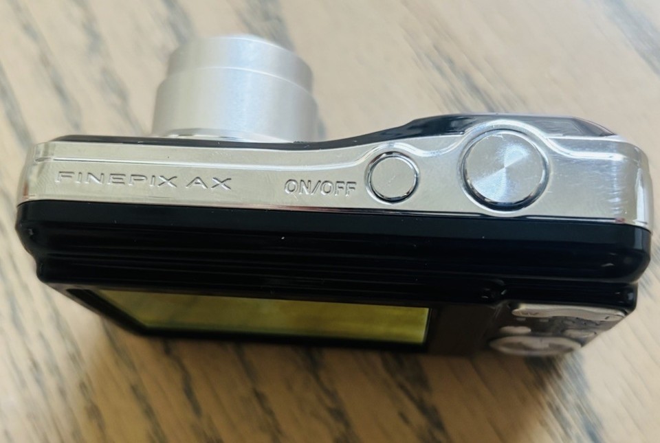 FUJIFILM FINEPIX AX AX655 DIGITAL CAMERA 16MP 5x ZOOM HD VID BLACK 4 GB ...