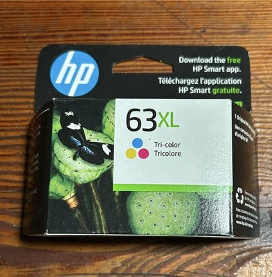 HP 63XL Color Ink Cartridge - NEW GENUINE - 09/2025 | eBay