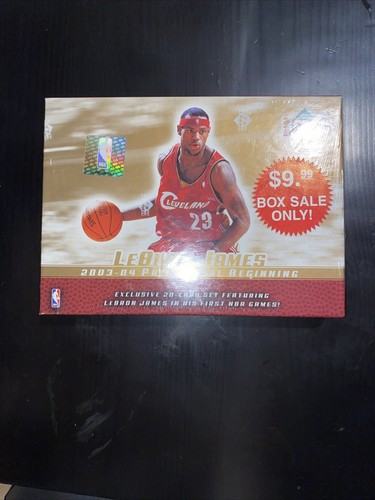 2003-04 Upper Deck Phenomenal Beginning Lebron James Factory Sealed Box ...