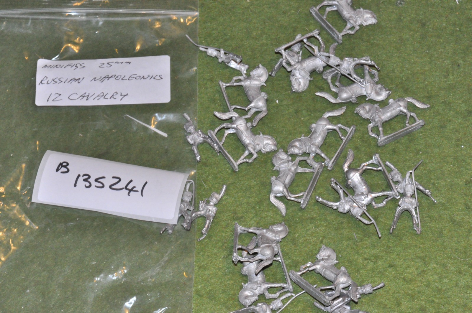 25mm napoleonic / castings - MINIFIGS russian 12 cossacks - (B135241 ...