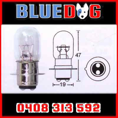 12v 35/35w Px15d Base Motorbike Headlight Globe x2 You Are Buying 2 ...