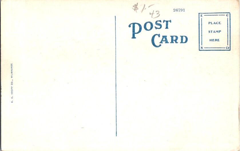 Vintage Postcard Post Office Evanston IL Illinois A-120 | eBay