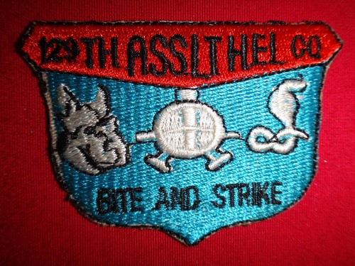 Vietnam Guerre États-unis 129th Assaut Hélicoptère Company Bite Et ...