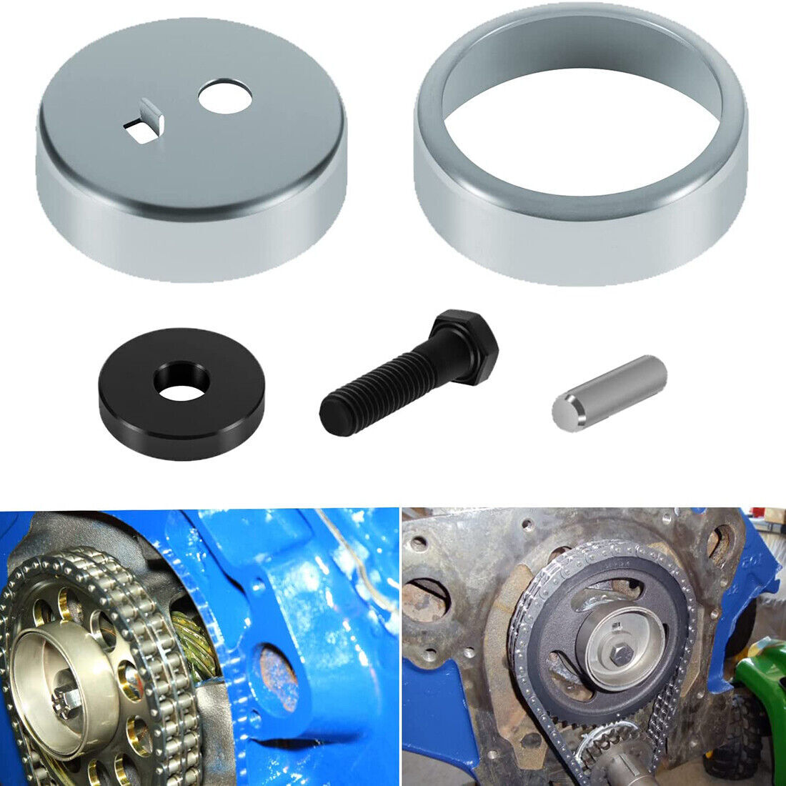 Mechanical Fuel Pump Eccentric Kit For SBF Ford 289 302 351W 5.0 BBF ...