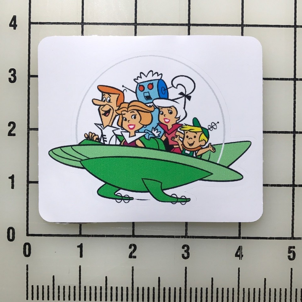 The Jetsons 4" Wide Vinyl Decal Sticker BOGO | eBay