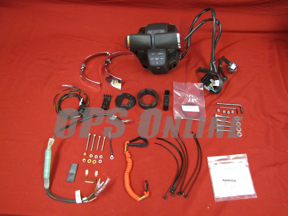 New OEM Mercury Verado Dual Console Binnacle Kit w/ DTS Rigging Kit ...