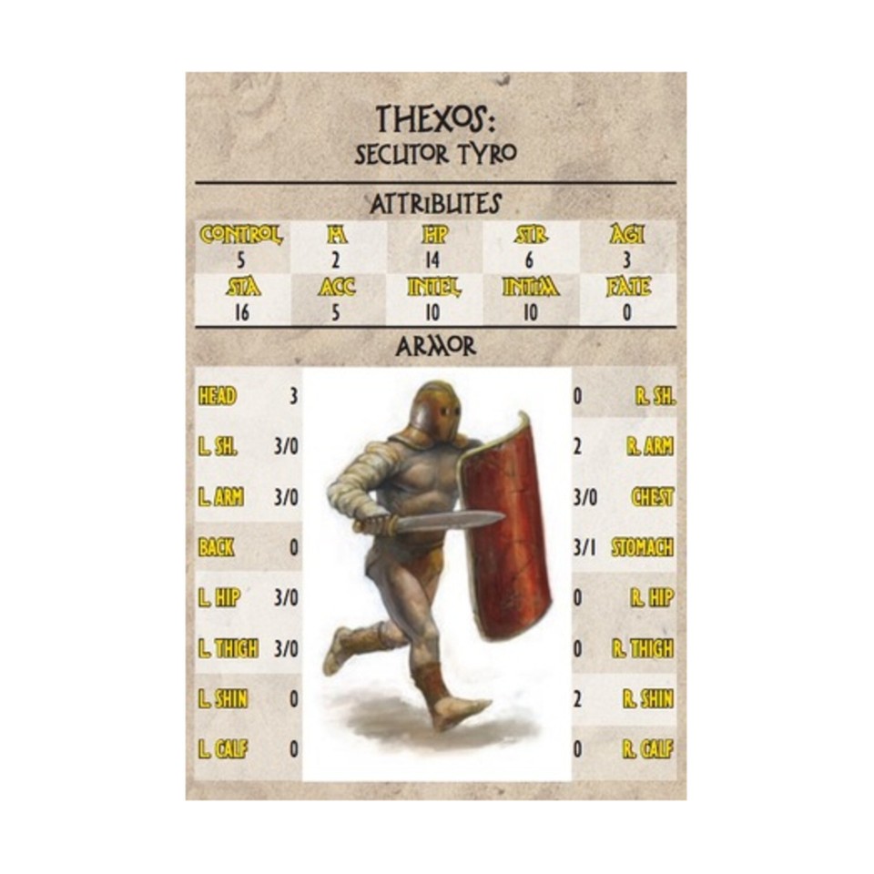 Nocturnal Boardgame Gladiator - Quest for the Rudis Box EX/NM | eBay