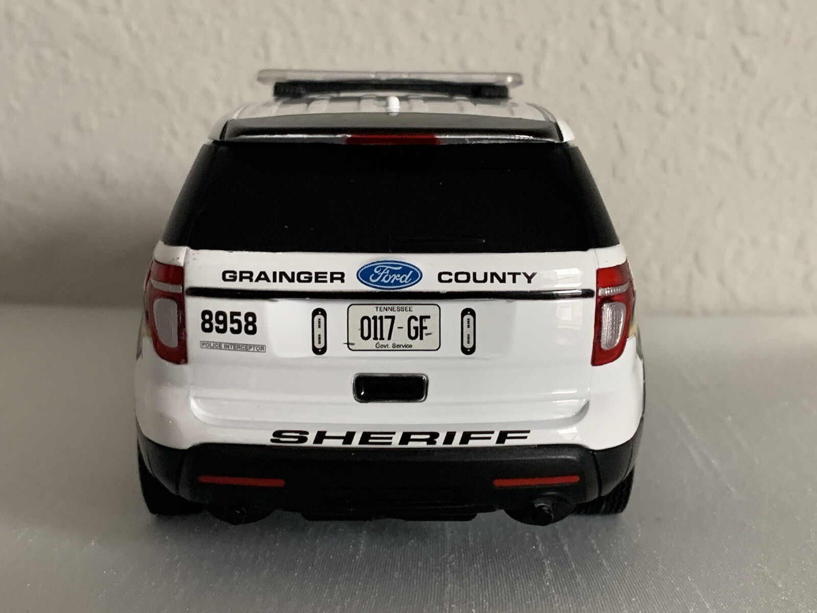 Grainger County Sheriff Tennessee 1/24 Scale Diecast Custom Motormax ...