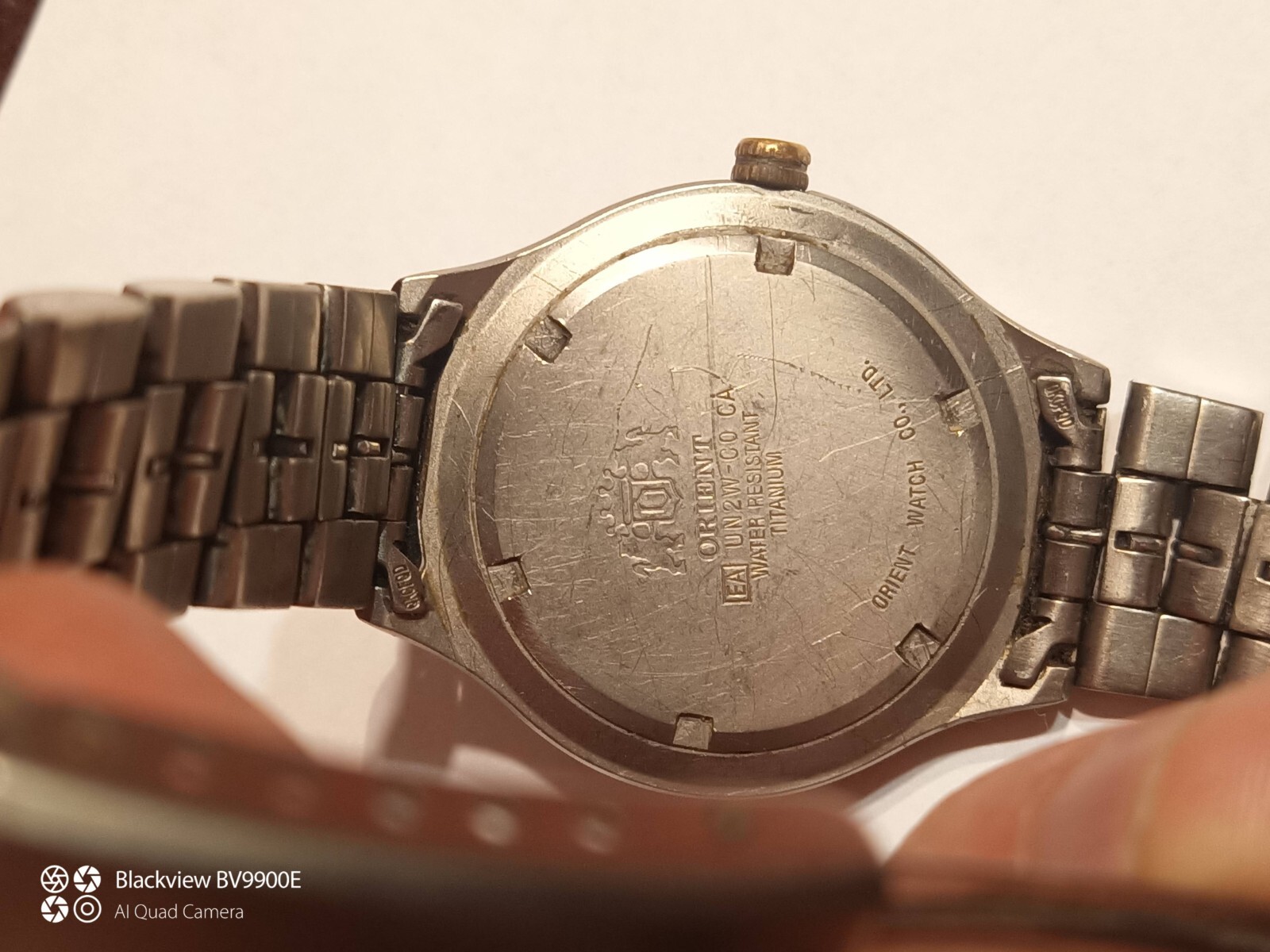 Men's wrist watch Orient Waterproof Titanium calendar Quartz | eBay