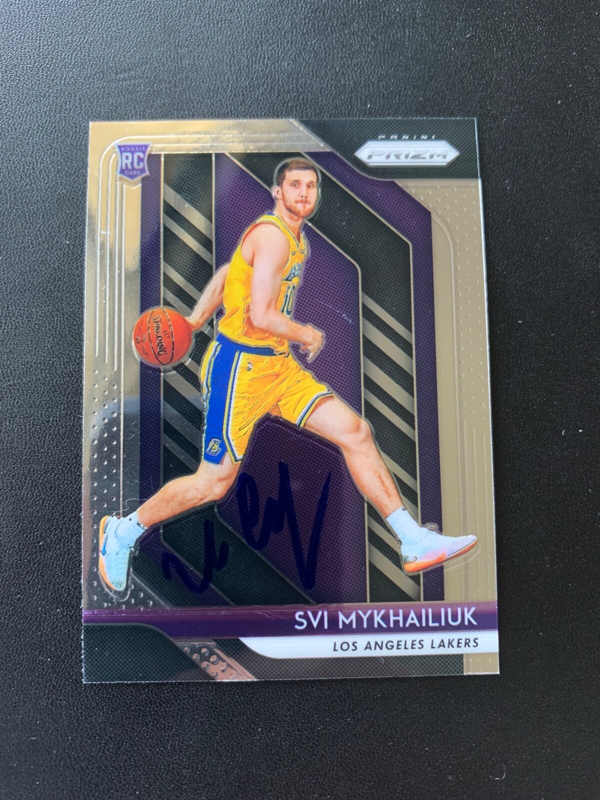 Svi Mykhailiuk Signed 2018-19 Panini Prizm Rookie Card los Angeles ...