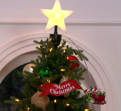 Mr. Christmas Animated Elf Tree Topper - New- QVC | eBay
