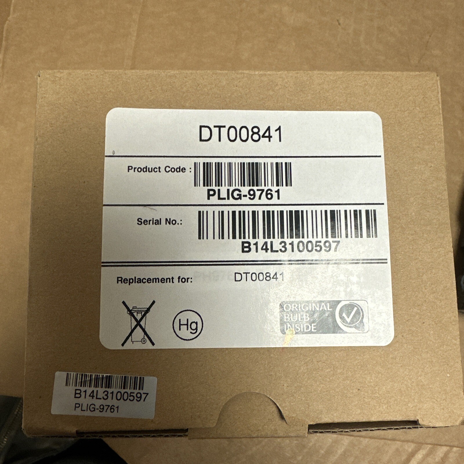 HITACHI LAMP DT00841/CPX400 LAMP/CPX300 PLIG-9761 | eBay