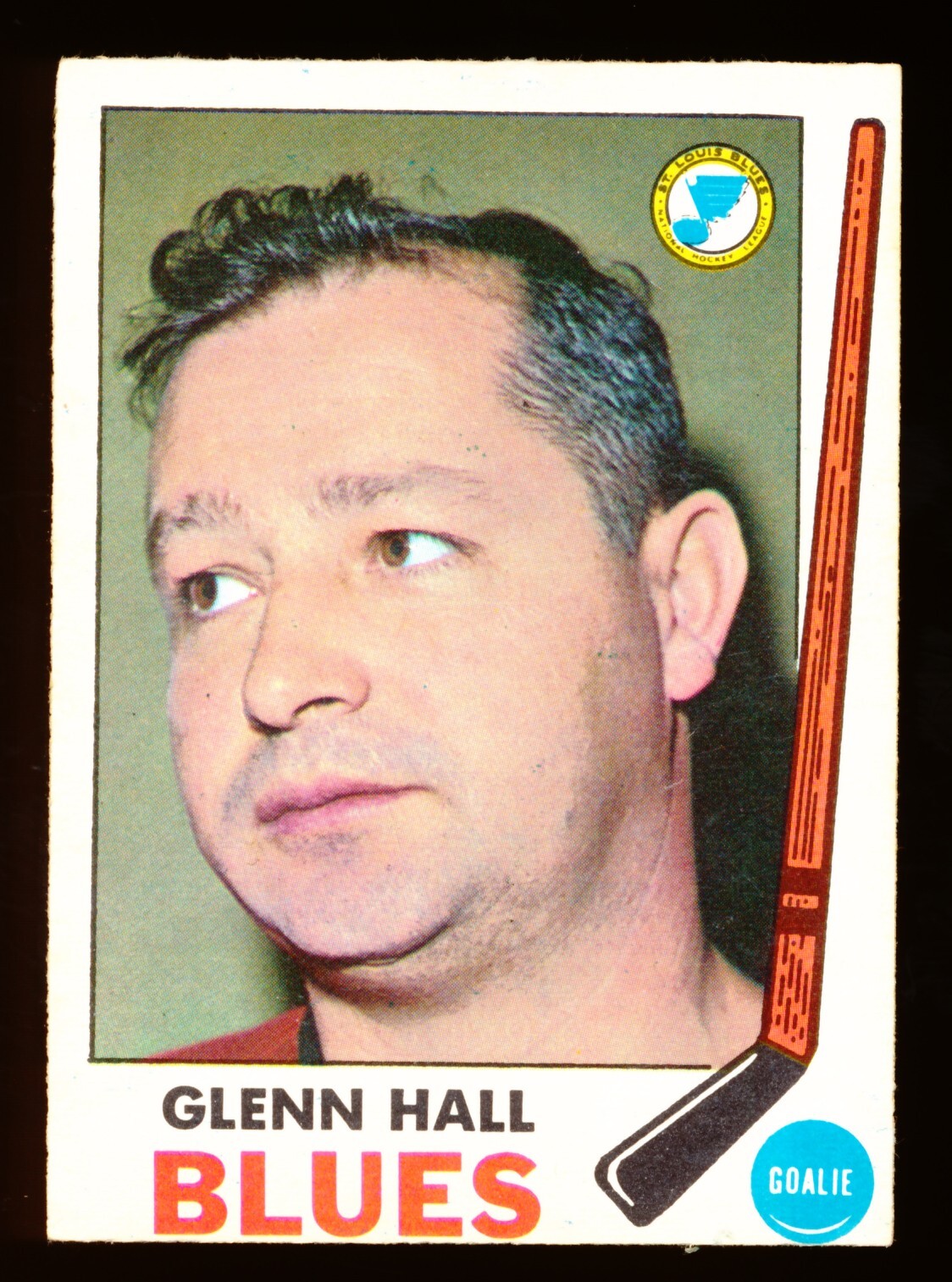 1969-70 O-Pee-Chee #12 Glenn Hall St.Louis Blues hockey card AB-2891 | eBay