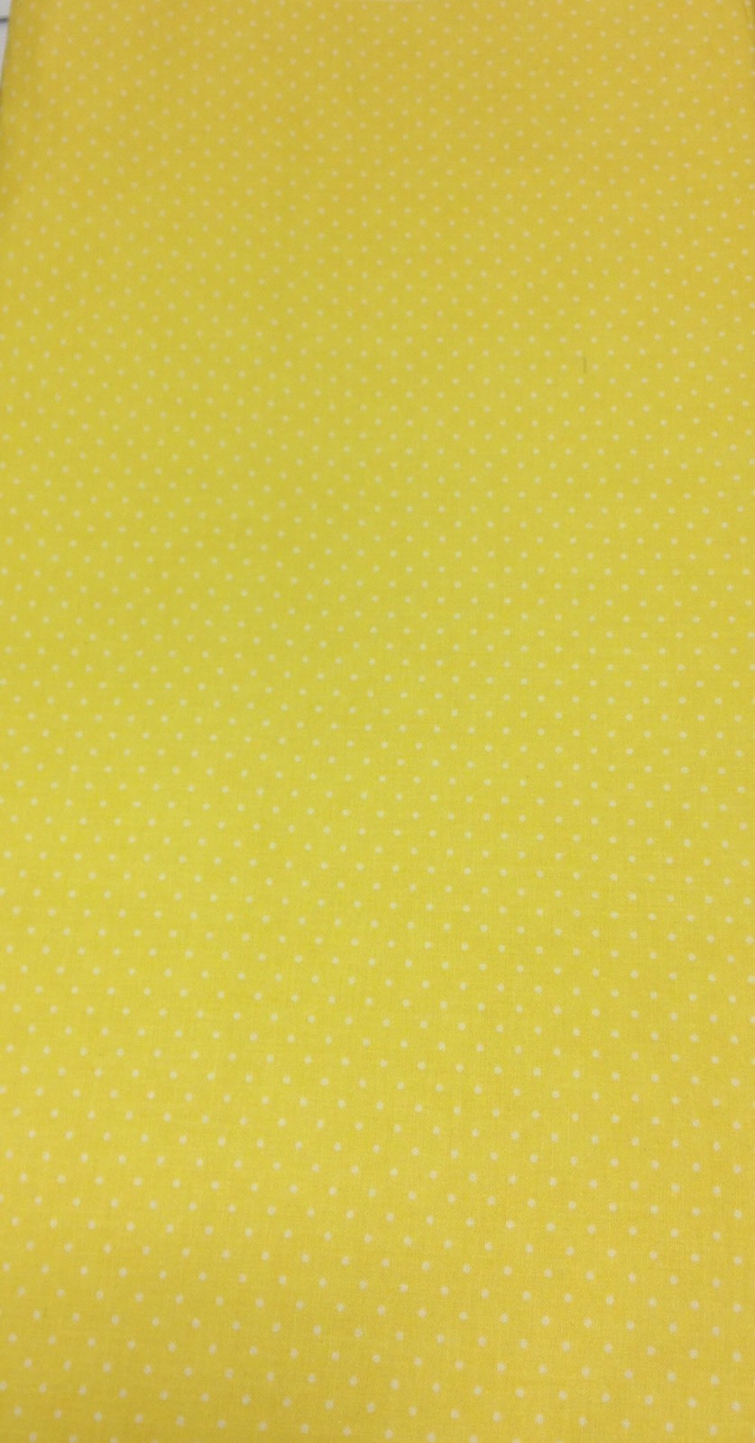 Essential Dot Moda fabric white pin dots yellow 8654-37 MATERIAL spotty ...