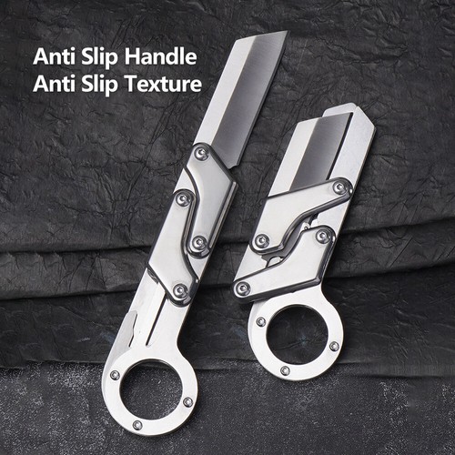 7-Inch Full Steel Mechanical Folding Tactical Knife - Cool Stress ...