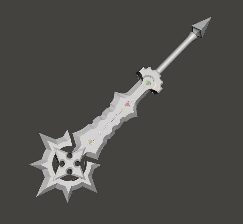 Kingdom Hearts Saix Claymore