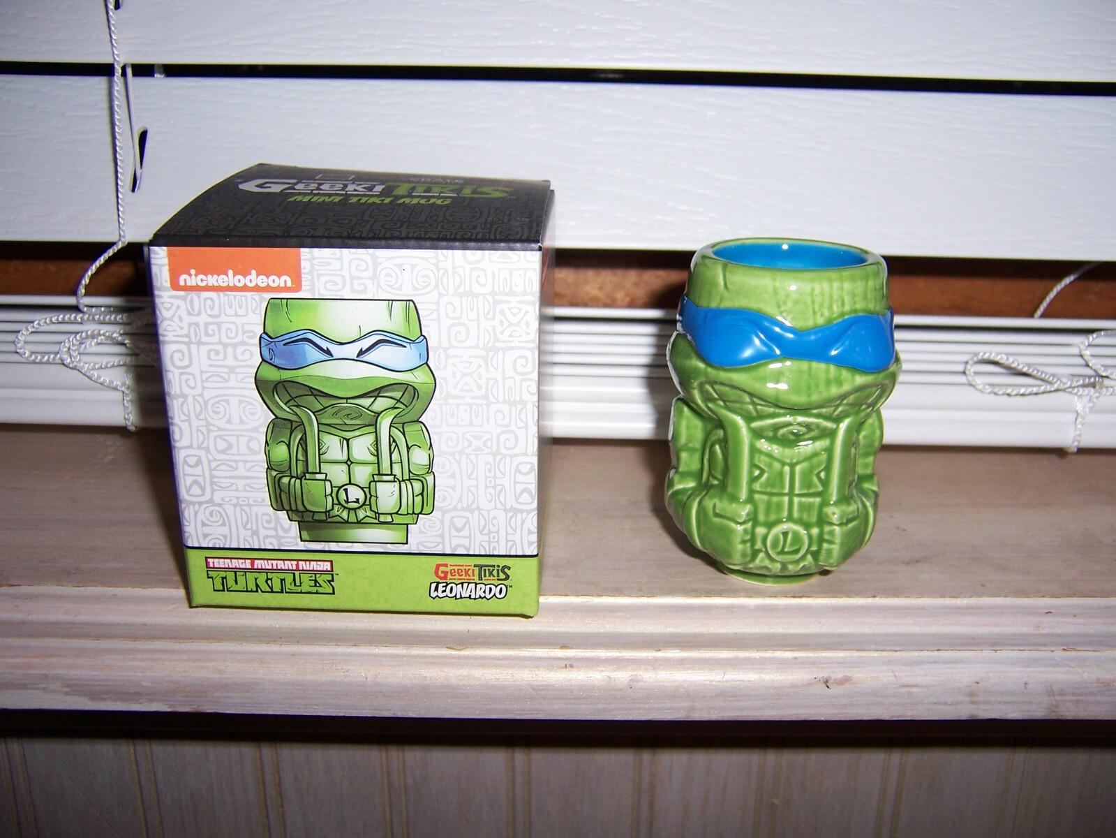 Geeki Tikis Teenage Mutant Ninja Turtles LEONARDO Mini Tiki Mug Loot ...