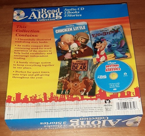 Disney Read Along Collection: 3 Books + CD - Lilo & Stitch, Brother ...