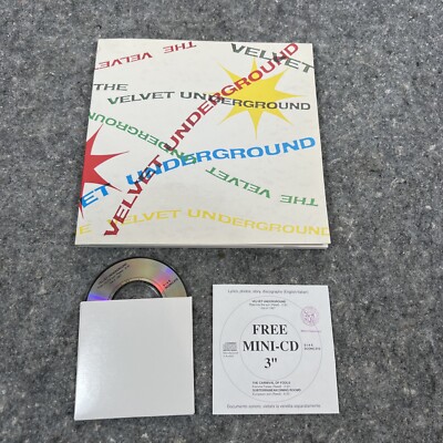 The Velvet Underground Carlo Albertoli Michael Leigh with 3" Mini Disc ...