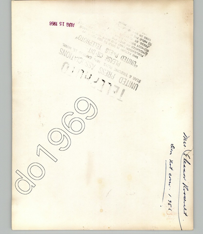 Striking ELEANOR ROOSEVELT @ DNC Chicago VINTAGE 1956 Press Photo | eBay