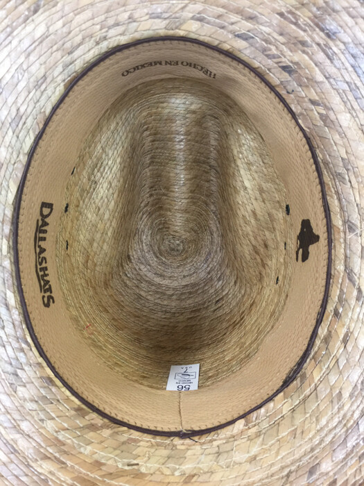 BRONCO Toasted Palm GUS ~COWBOY HAT~ Western PALM LEAF ~ Durable Straw ...