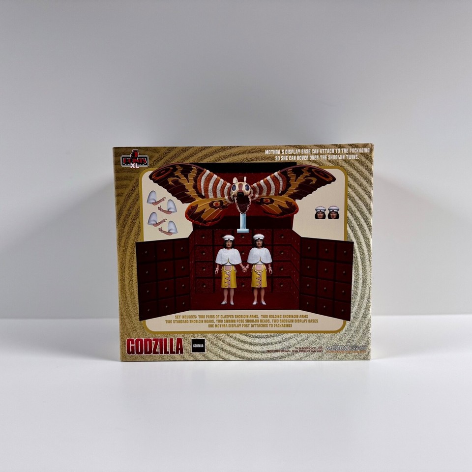 Mezco Toyz 5 Points XL Mothra 1964 Shobijin Twins Boxed Set MINT Brand NEW B | eBay