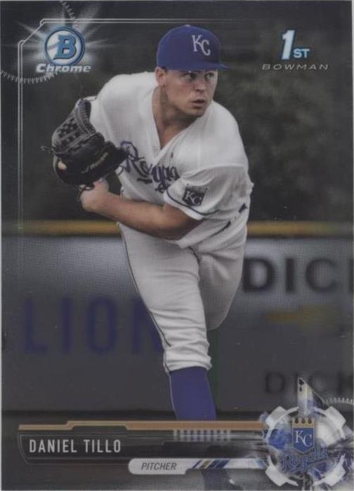 2017 Bowman Draft - Chrome Daniel Tillo #BDC-59 (RC) for sale online | eBay