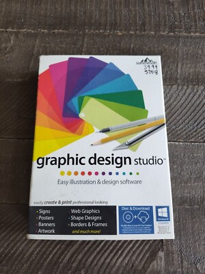 Summitsoft Graphic Design Studio for Windows *New Factory Sealed Disc ...