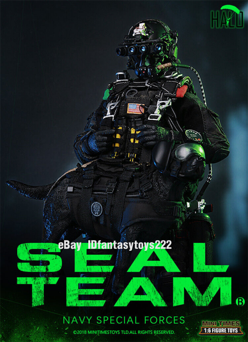 Minitimes Toys 1/6 M013 US Navy SEAL Team Special Forces Action Figure ...