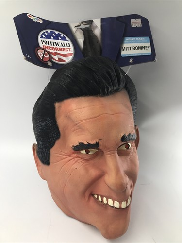 Vintage Mitt Romney Disguise Face Halloween Costume Mask Politically ...