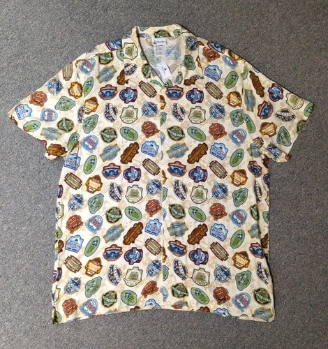 Disney Vacation Club DVC Hawaiian Style Men's Shirt Size XL NEW w/tags ...