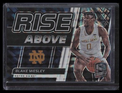2022 Chronicles Draft Picks #RA-BWE Blake Wesley Rise Above ...