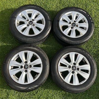 Citroen C3 Set of 4 Alloy Wheels 185/65/15 15" 4x108 Berlingo | eBay UK